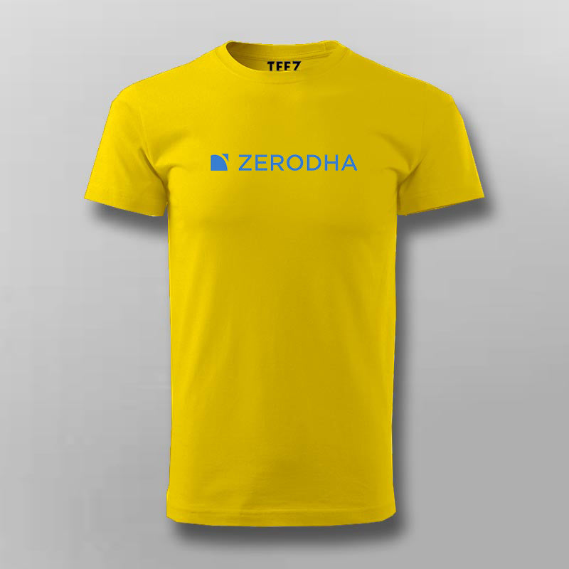 Zerodha Company Logo T-shirt For Men – TEEZ.in