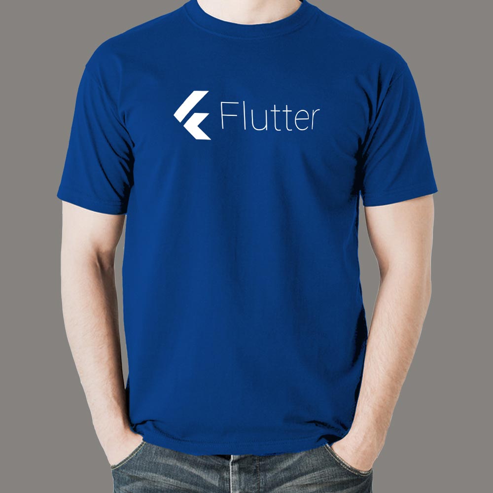 Flutter Men's Programming T-shirt India – TEEZ.in