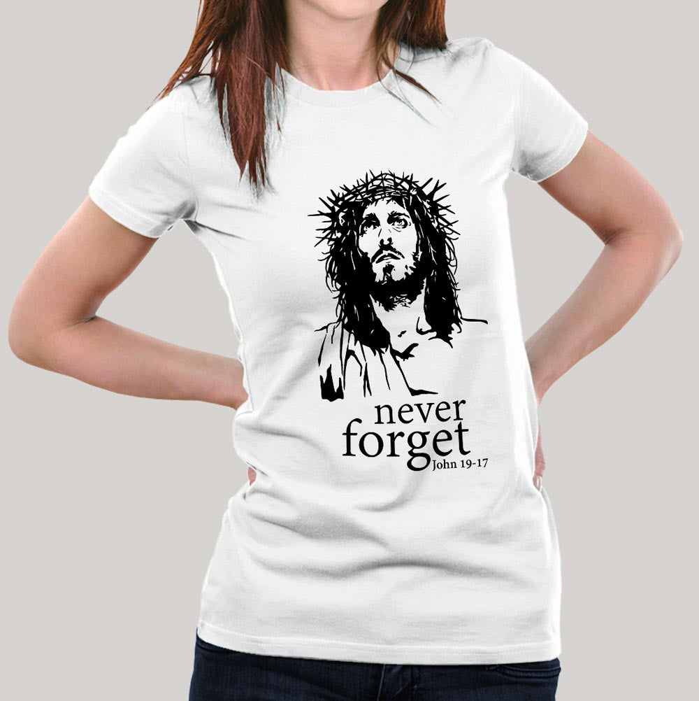 Jesus Crown of Thorns - Women's Devotion Shirt - TEEZ.in