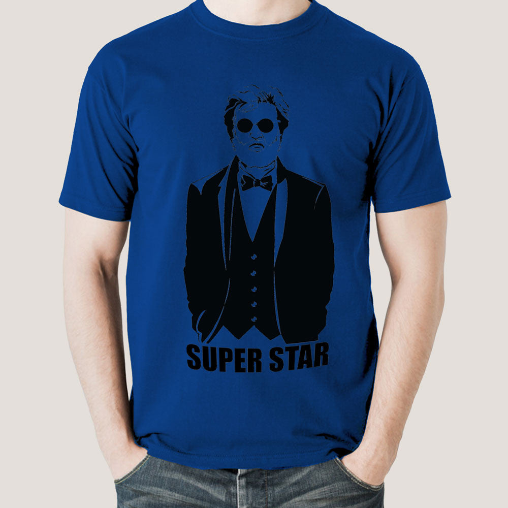 Buy Superstar Rajinikanth Men's T-shirt Online India. – TEEZ.in