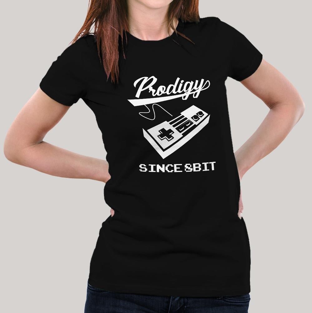 Prodigy Since 8-bit Gaming Women's T-shirt - TEEZ.in