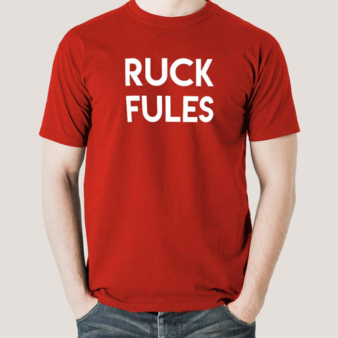 Ruck Fules John Cena Men's Attitude T-shirt - TEEZ.in