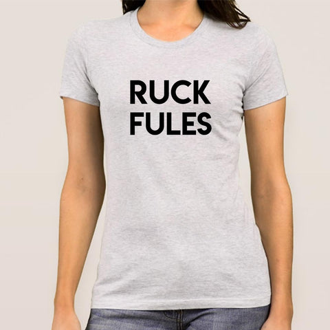 Ruck Fules John Cena Women's Attitude T-shirt - TEEZ.in